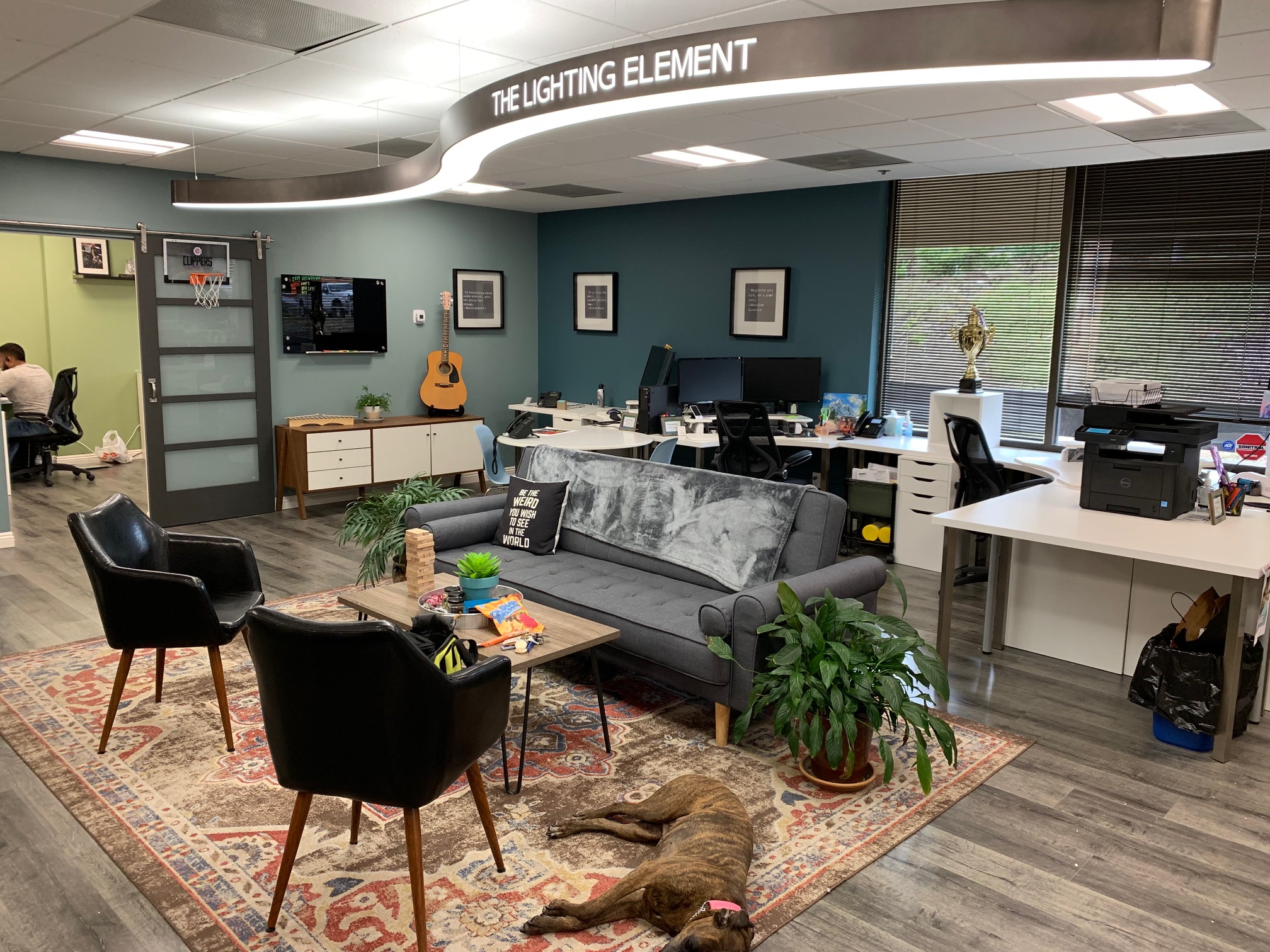 The TLE team rearranges the office! – The Lighting Element | A Service ...